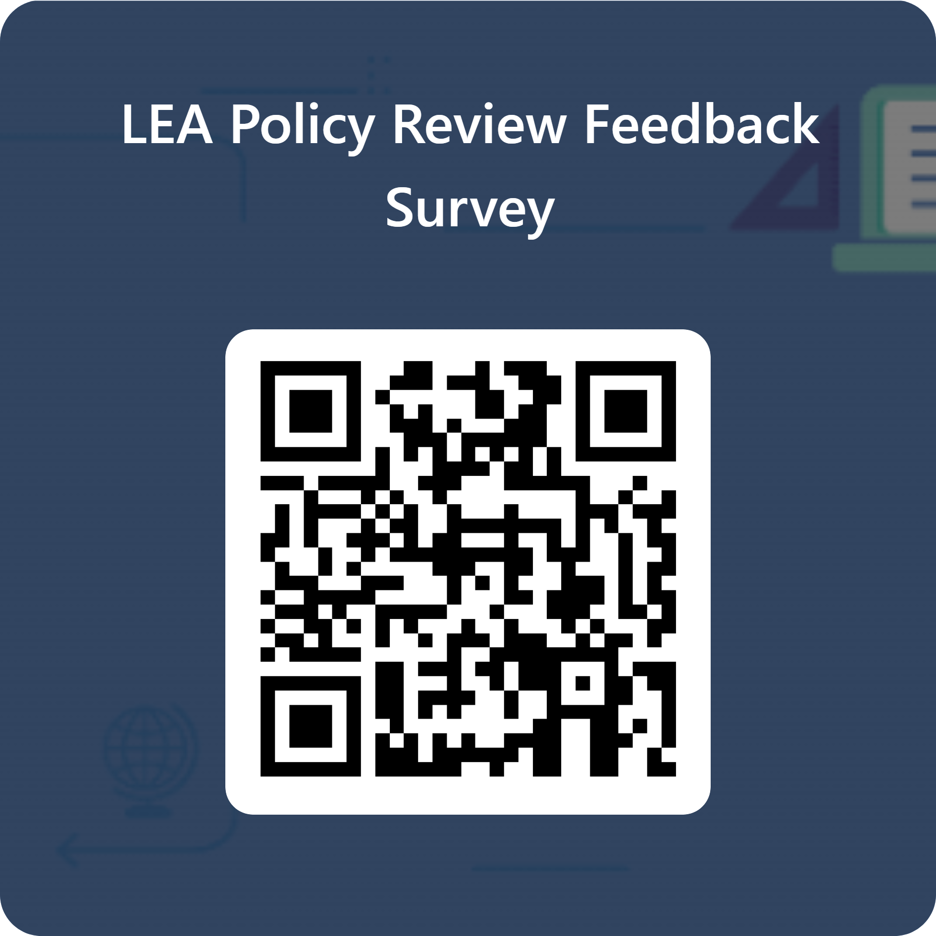 LEA Policy Review Consultation Now Sought